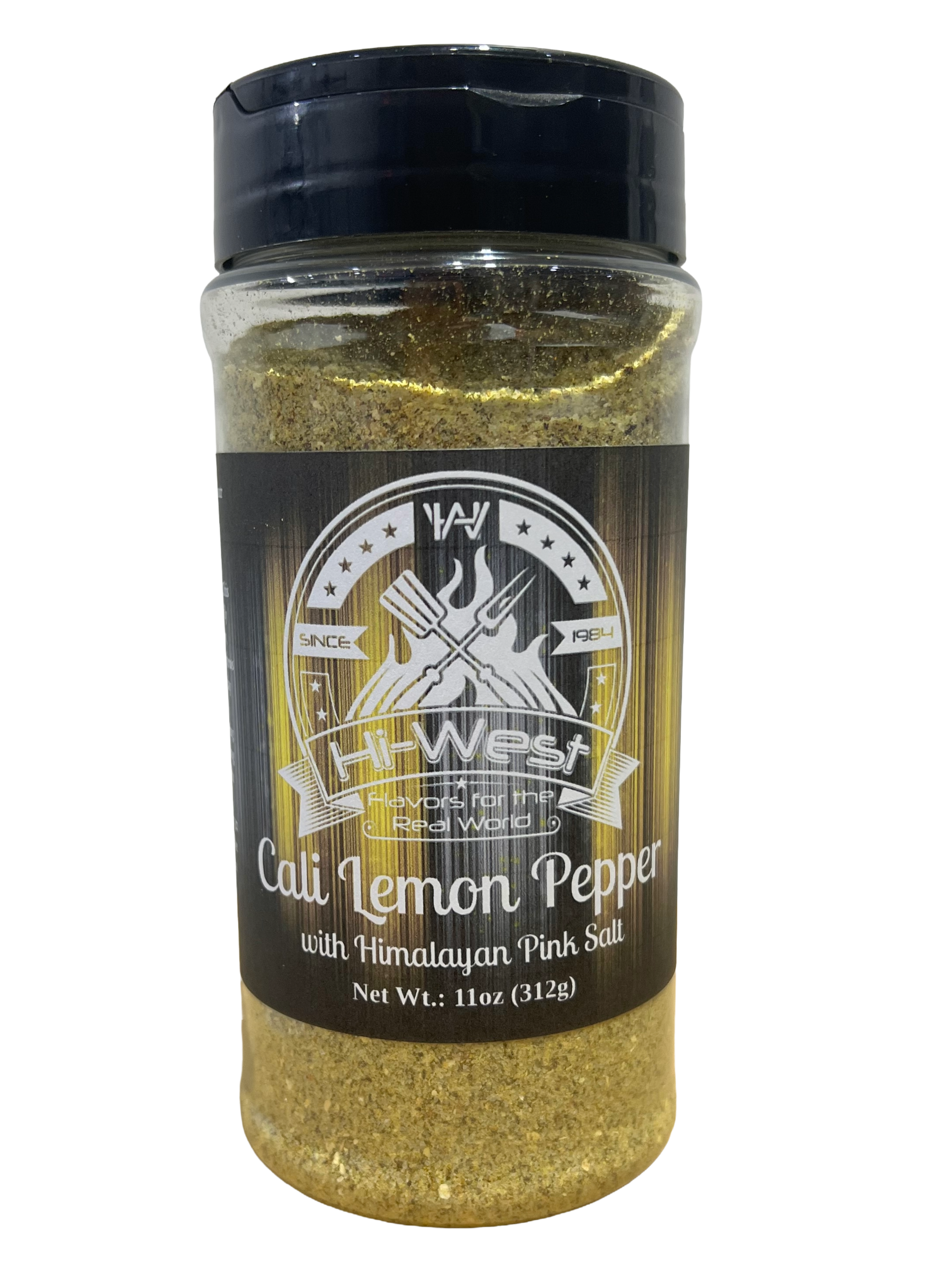 Hi-West Cali Lemon Pepper 25.5oz - Zesty Flavor – Hi-West Foods, Inc.